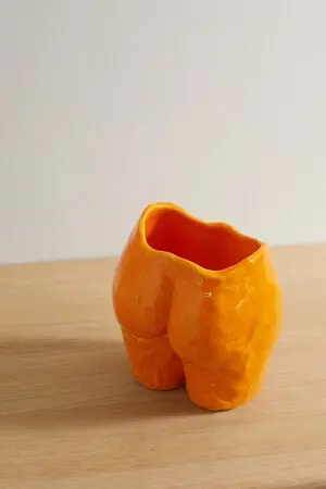 Anissa Kermiche Popotin Ceramic Pot Orange