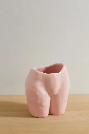 Anissa Kermiche Popotin Ceramic Pot - Pink