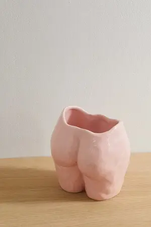 Anissa Kermiche Popotin Ceramic Pot - Pink