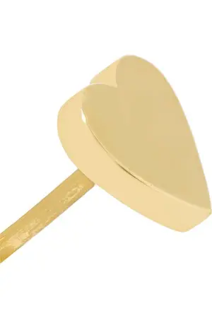 JENNIFER MEYER Heart 18-karat Stud Earrings