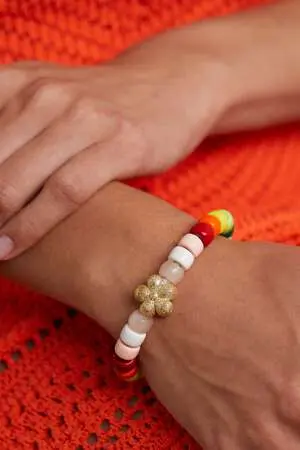 Carolina Bucci Forte Beads 18-karat And Lurex Bracelet Kit
