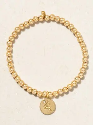 SYDNEY EVAN Sagittarius Diamond Bracelet - Gold