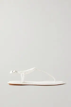 Rene Caovilla Diana Crystal-embellished Sandals