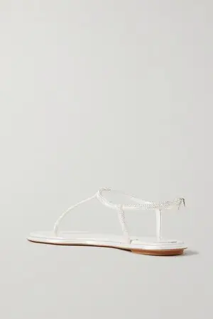 Rene Caovilla Diana Crystal-embellished Sandals