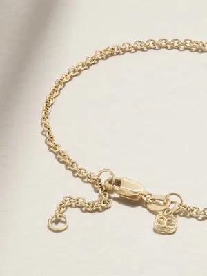 SYDNEY EVAN Love Medium 14-karat Diamond Bracelet