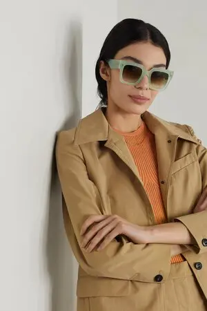Fendi Square-frame Acetate Sunglasses