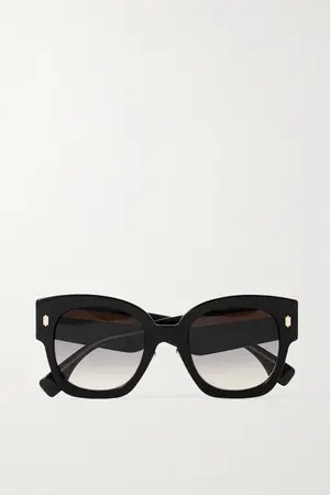 Fendi Oversized D-frame Acetate Sunglasses