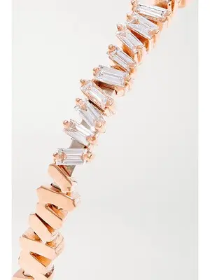 SUZANNE KALAN 18-karat Diamond Cuff - Gold
