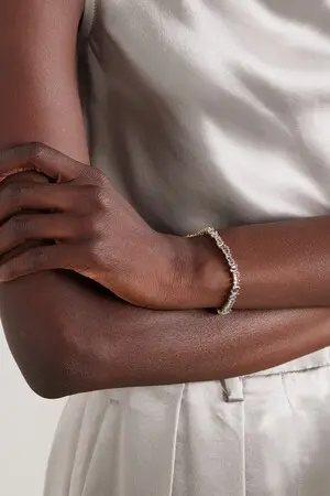 SUZANNE KALAN Sapphire Diamond Bracelet