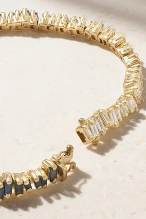 SUZANNE KALAN Sapphire Diamond Bracelet