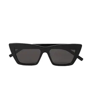 Saint Laurent Mica Cat-eye Sunglasses - Black
