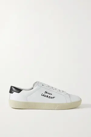 Saint Laurent Embroidered Sneakers For Women