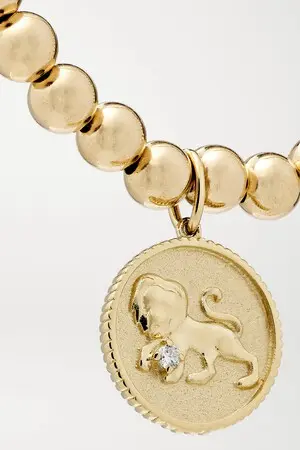 SYDNEY EVAN Leo 14-karat Diamond Bracelet