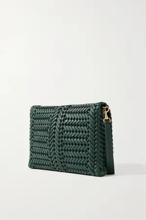 ANYA HINDMARCH Neeson Woven Leather Shoulder Bag