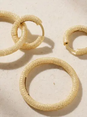 Carolina Bucci 18 Karat Hoop Earrings