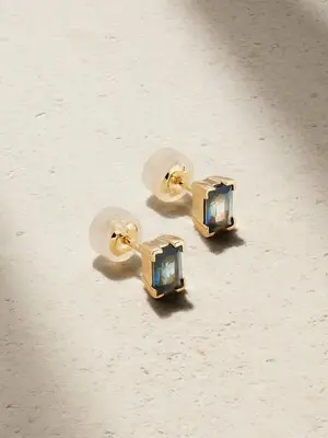 MELISSA JOY MANNING 14-karat Recycled Topaz Stud Earrings