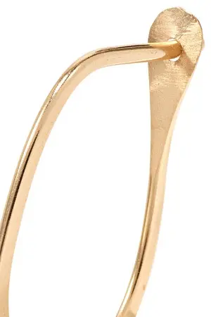MELISSA JOY MANNING Teardrop 14-karat Hoop Earrings