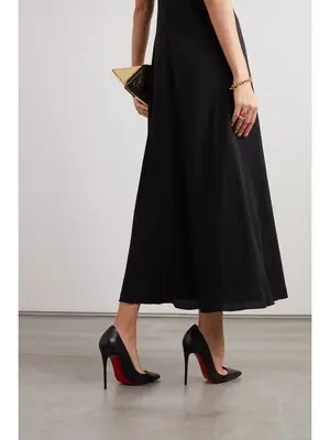 CHRISTIAN LOUBOUTIN So Kate 120 Leather Pumps - Black