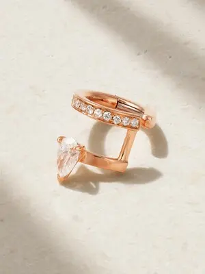 REPOSSI Serti Sur Vide 18-karat Diamond Ear Cuff - Gold