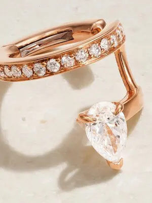 REPOSSI Serti Sur Vide 18-karat Diamond Ear Cuff - Gold
