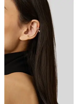 REPOSSI Serti Sur Vide 18-karat Diamond Ear Cuff - Gold