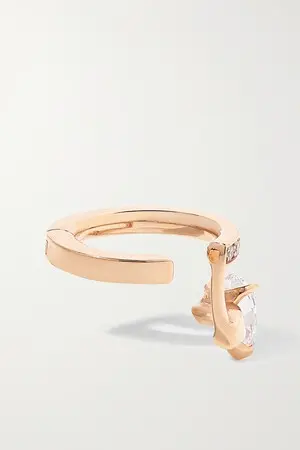 REPOSSI Serti Sur Vide 18-karat Diamond Ear Cuff - Gold