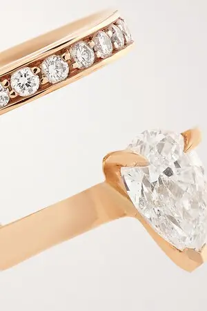 REPOSSI Serti Sur Vide 18-karat Diamond Ear Cuff - Gold