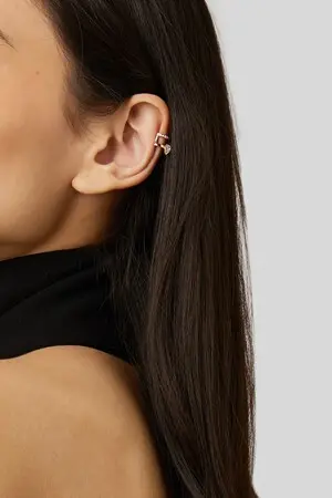 REPOSSI Serti Sur Vide 18-karat Diamond Ear Cuff - Gold