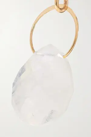 MELISSA JOY MANNING 14-karat Moonstone Dangle Earrings