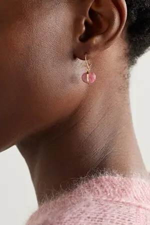 MELISSA JOY MANNING 14-karat Recycled Sapphire Drop Earrings