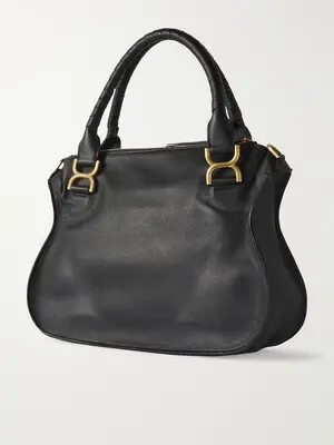 Chloé Net Sustain Marcie Medium Textured-leather Tote