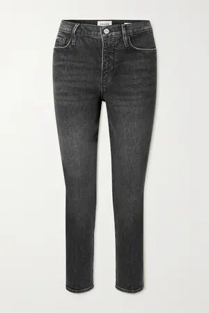 FRAME Le Sylvie High-rise Slim-leg Jeans
