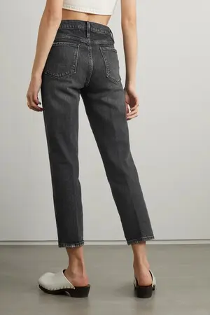FRAME Le Sylvie High-rise Slim-leg Jeans