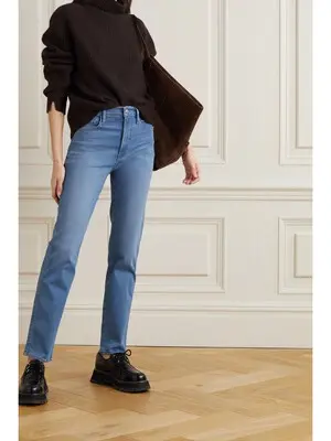FRAME Le Sylvie High-rise Slim-leg Jeans