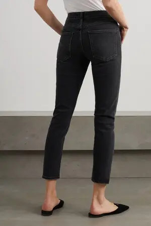 AGOLDE Net Sustain Toni Mid-rise Slim-leg Jeans
