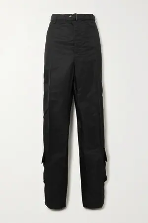 Bottega Veneta Satin-gabardine Straight-leg Cargo Pants
