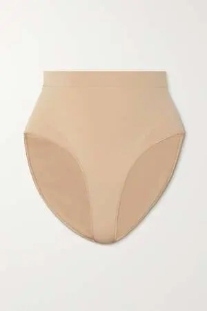 SKIMS Seamless Sculpt Mid Waist Brief Beige