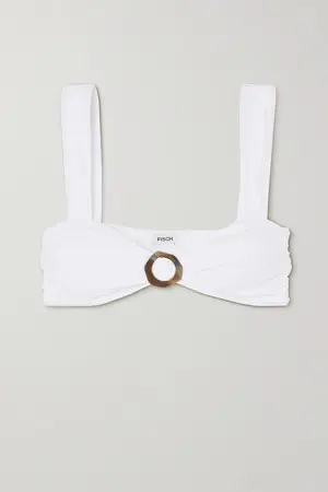Fisch Net Sustain Papillon Embellished Bikini Top