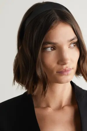 Balmain Textured-leather Headband