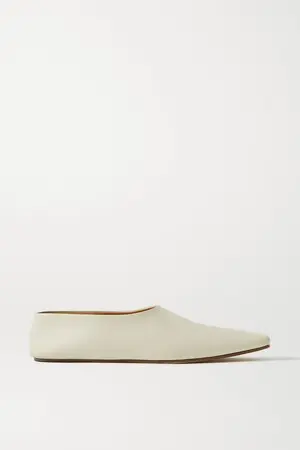 THE ROW Leather Ballet Flats