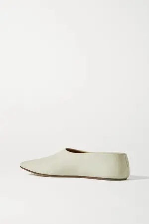 THE ROW Leather Ballet Flats