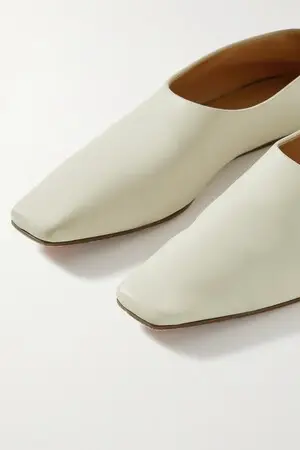 THE ROW Leather Ballet Flats