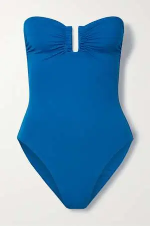 ERES Eres Les Essentiels Cassiopée Bandeau One-Piece Swimsuit Bright Blue