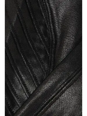 Spanx Moto Faux Stretch-leather Leggings