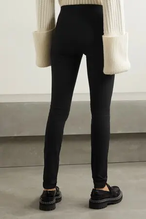 JOSEPH Stretch-garbardine Leggings - Black