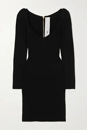 AZ FACTORY Mybody Ribbed Mini Dress