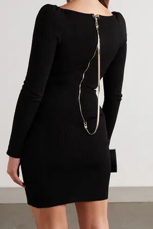 AZ FACTORY Mybody Ribbed Mini Dress