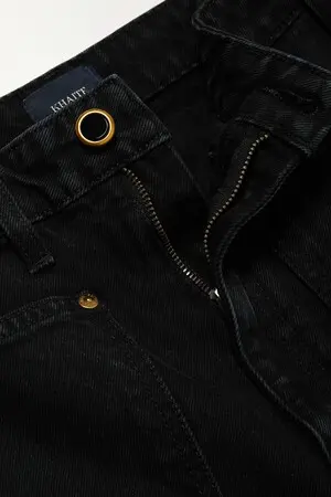 Khaite Isabella High-rise Straight-leg Jeans