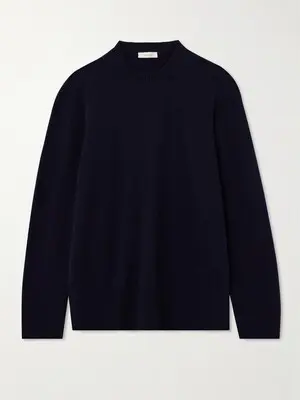 THE ROW Sibem Wool And Cashmere-blend Sweater - Blue