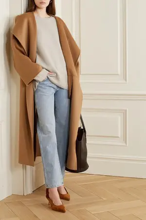 THE ROW Sibel Oversized Wool And Cashmere-blend Sweater